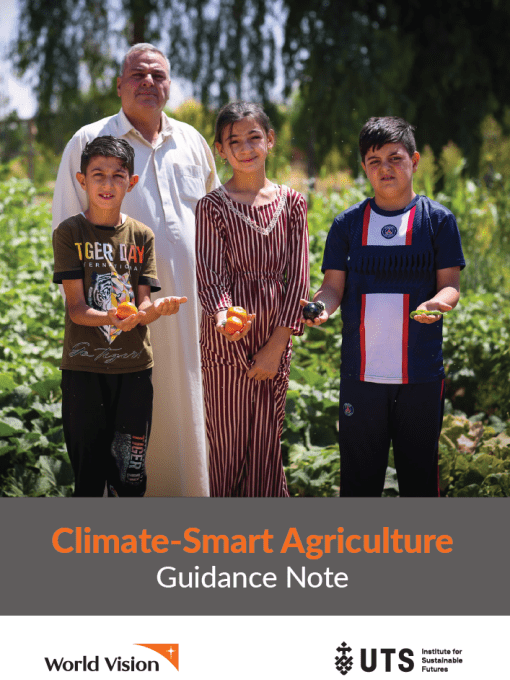 Climate-Smart Agriculture Guidance Note | Environmental Sustainability and Climate Action ...